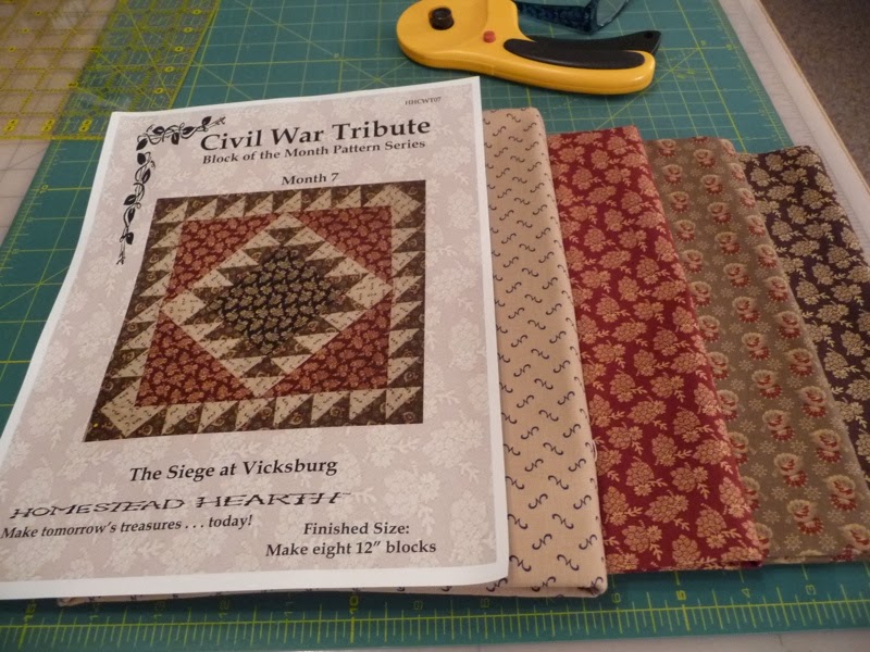 Quilting on the Crescent: Civil War Tribute Blocks 5 & 6