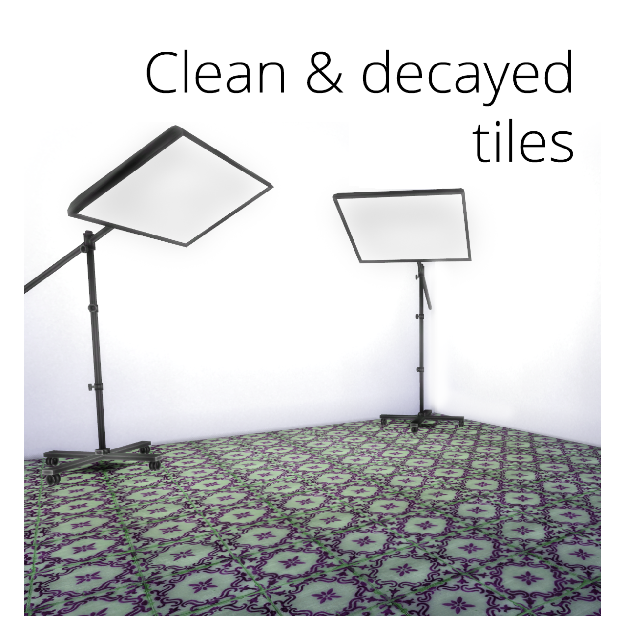 Clean & decayed tiles - Slox