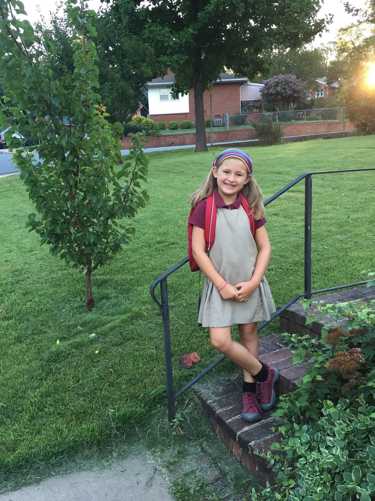No Dashiki Required: First Day of School: 1st and 6th Grades