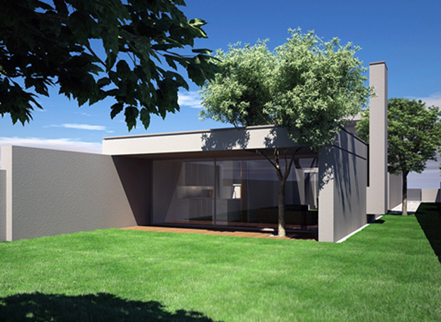 Filipe Brito Costa - Arquitectura: Habitação Unifamiliar AA - Maia