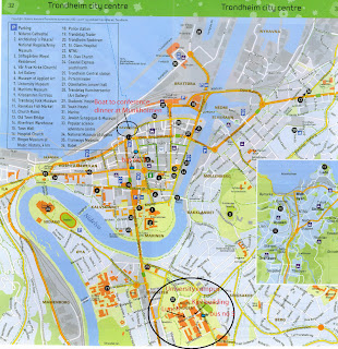 Map of Trondheim