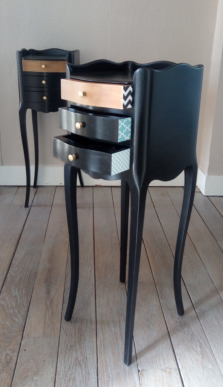 bonjour bonheur: Chevets relookés