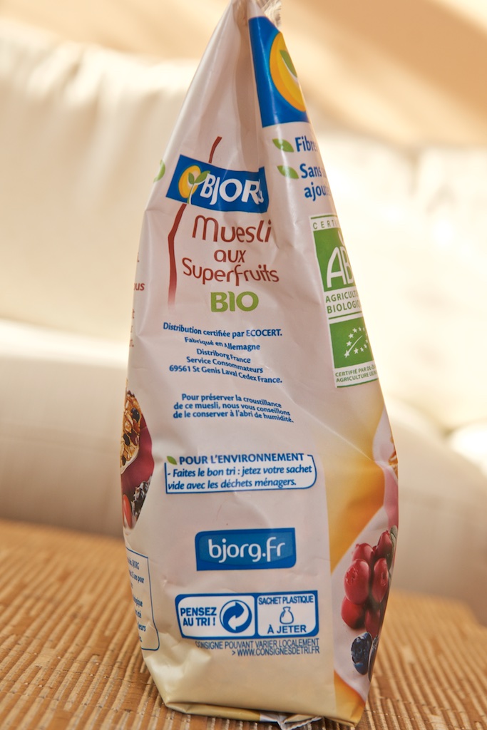 Muesli Superfruits (375g) par Bjorg