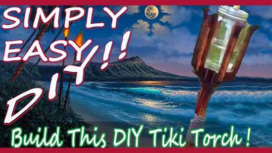 Simply Easy DIY: DIY Tiki Torch