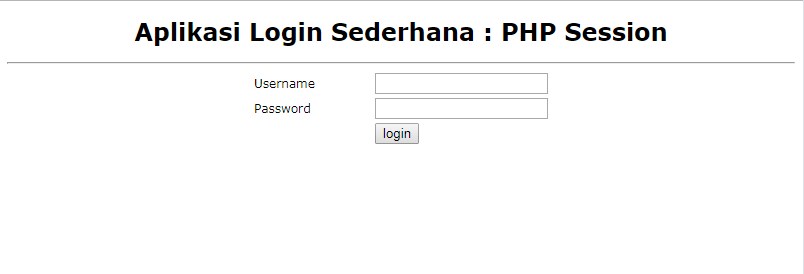 Login Sederhana Menggunakan PHP Session - Belajar Webpedia