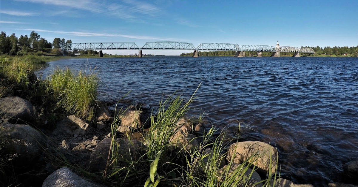 LENS and COVER - PHOTOGRAPHY: Railway Bridge Between Sweden and Finland