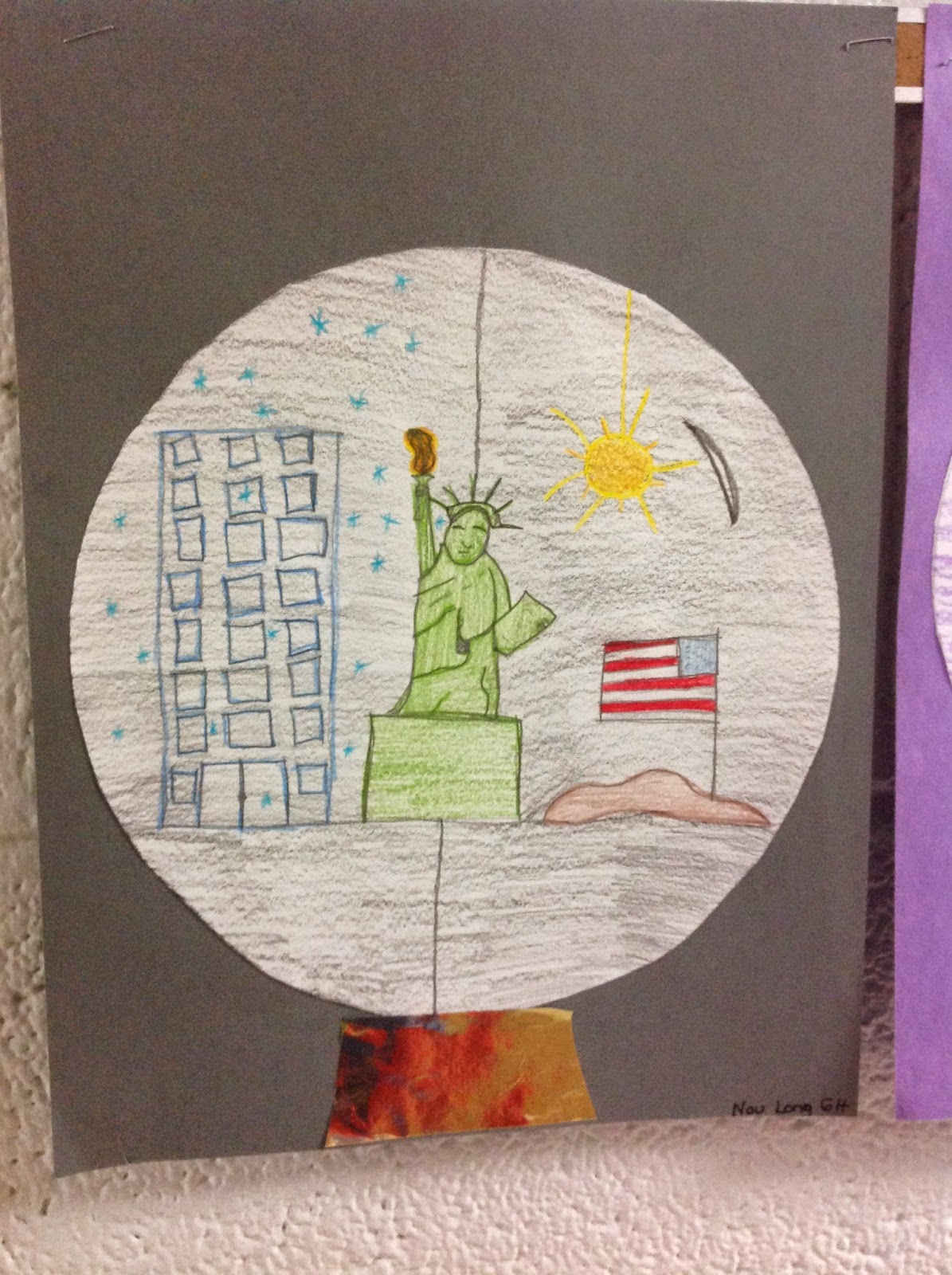 The Artsy Fartsy Art Room: 6th Grade Snow Globes