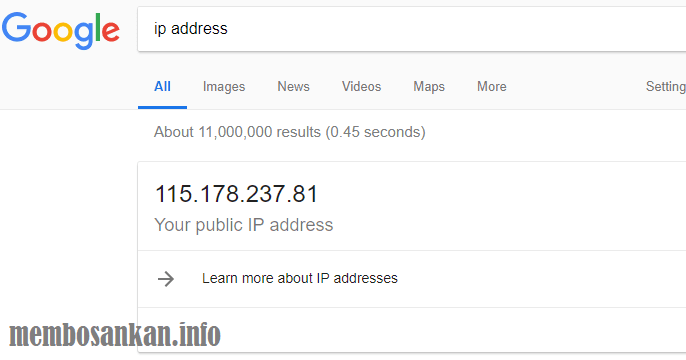 TEMPLATE COK: 3 Cara Melihat IP Address Komputer atau Laptop