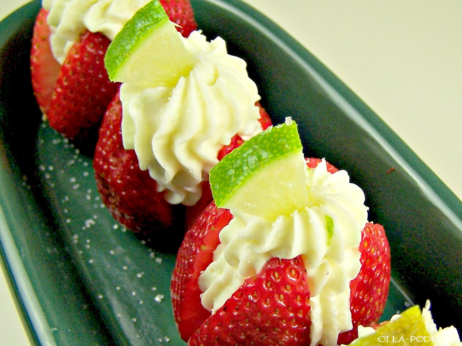 Olla-Podrida: Margarita Strawberries