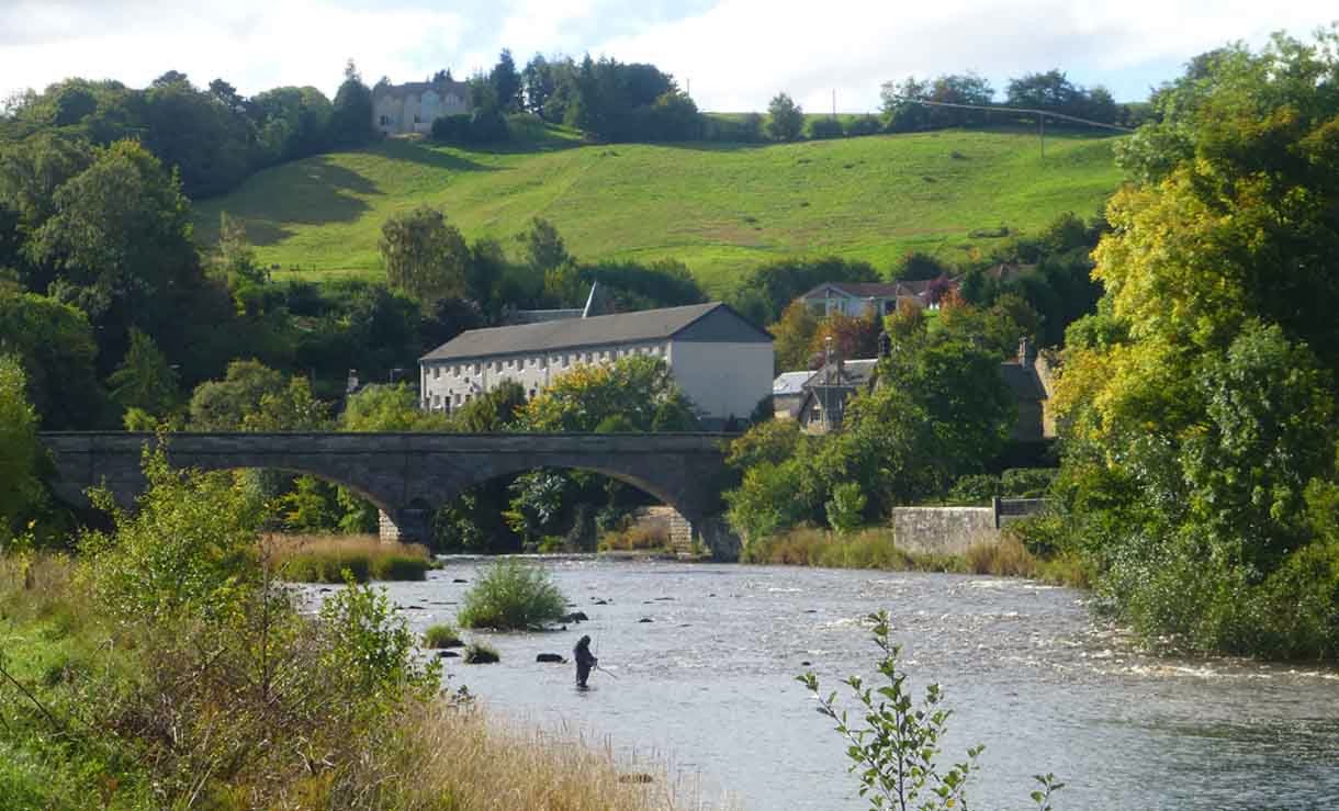 Alex and Bob`s Blue Sky Scotland: Upper Clyde Valley. Crossford ...