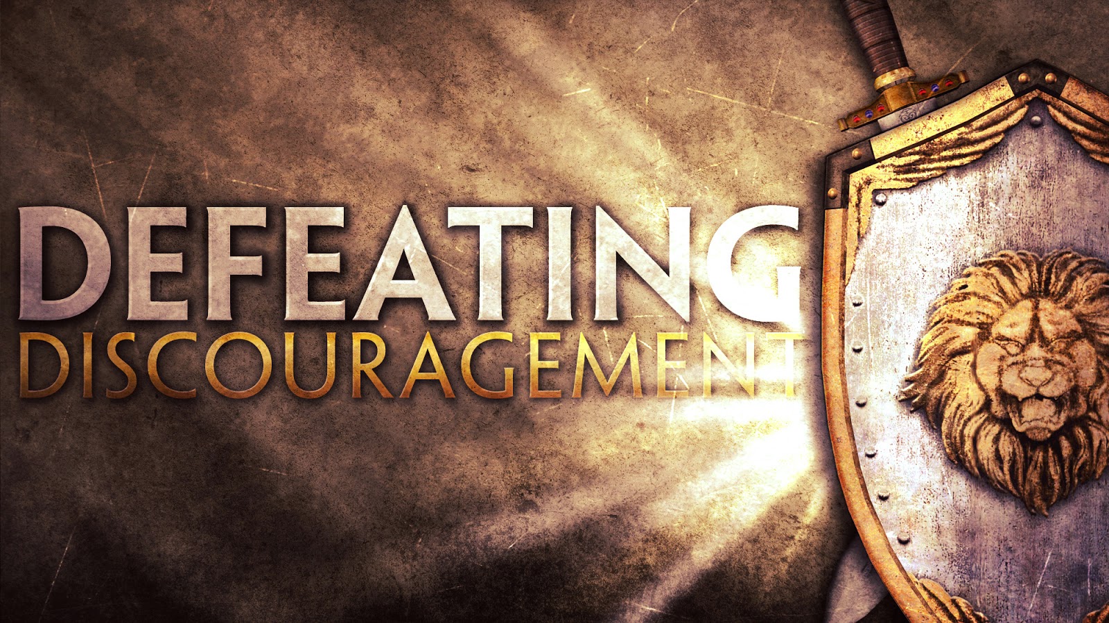 Overflow Ministries : New Sermon Series: Defeating Discouragement