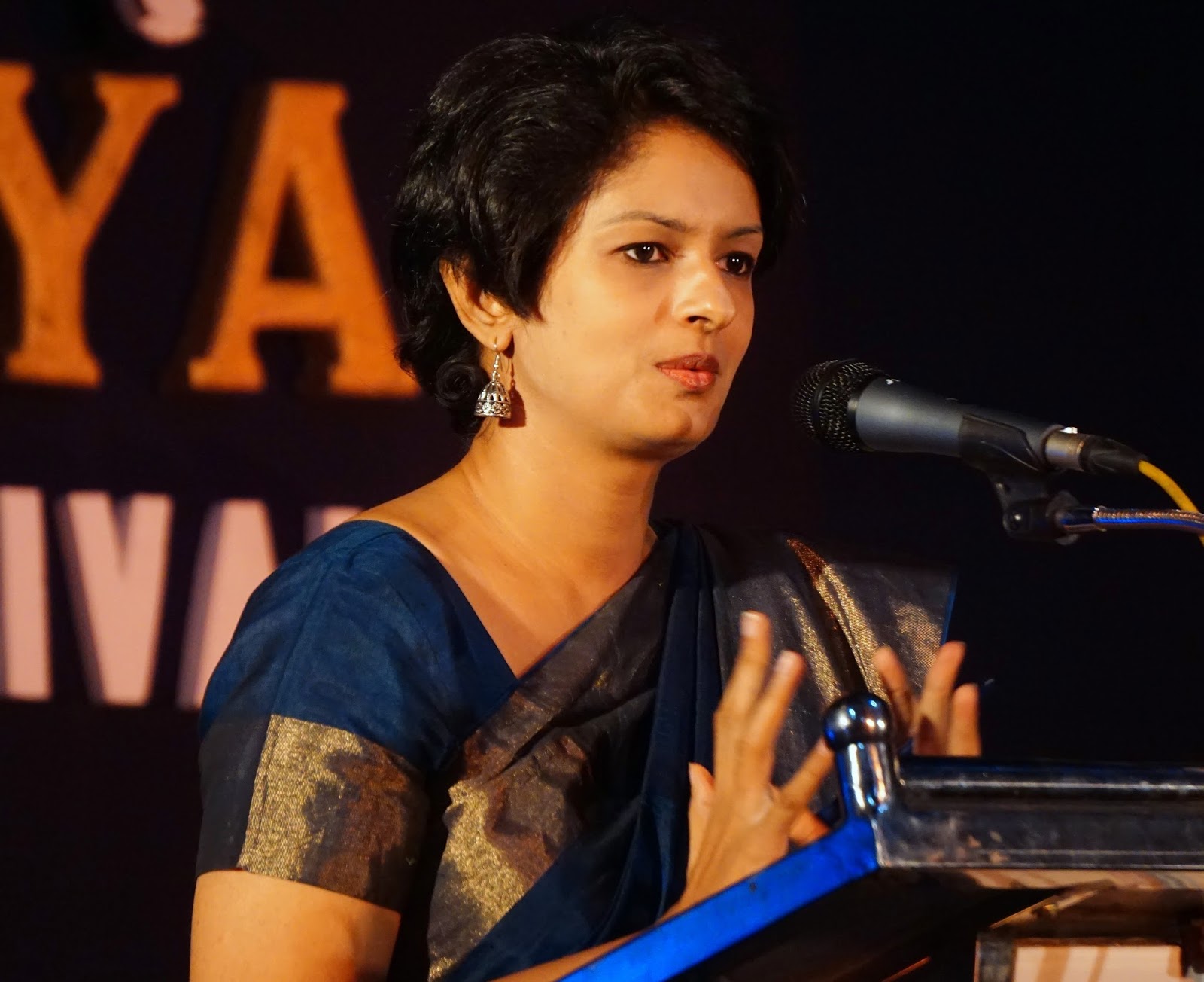 vijayanmadhavan: Dr K Vasuki Dist Collector at Soorya national Women Talk