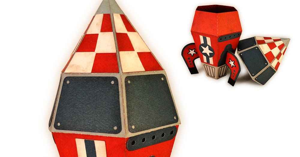 Needles 'n' Knowledge: Rocket 3D Model Box Assembly