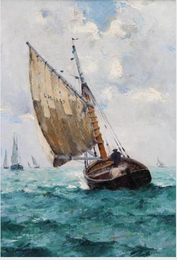 historic-marine-france: léon gustave RAVANNE 1854-1904 peintre officiel ...