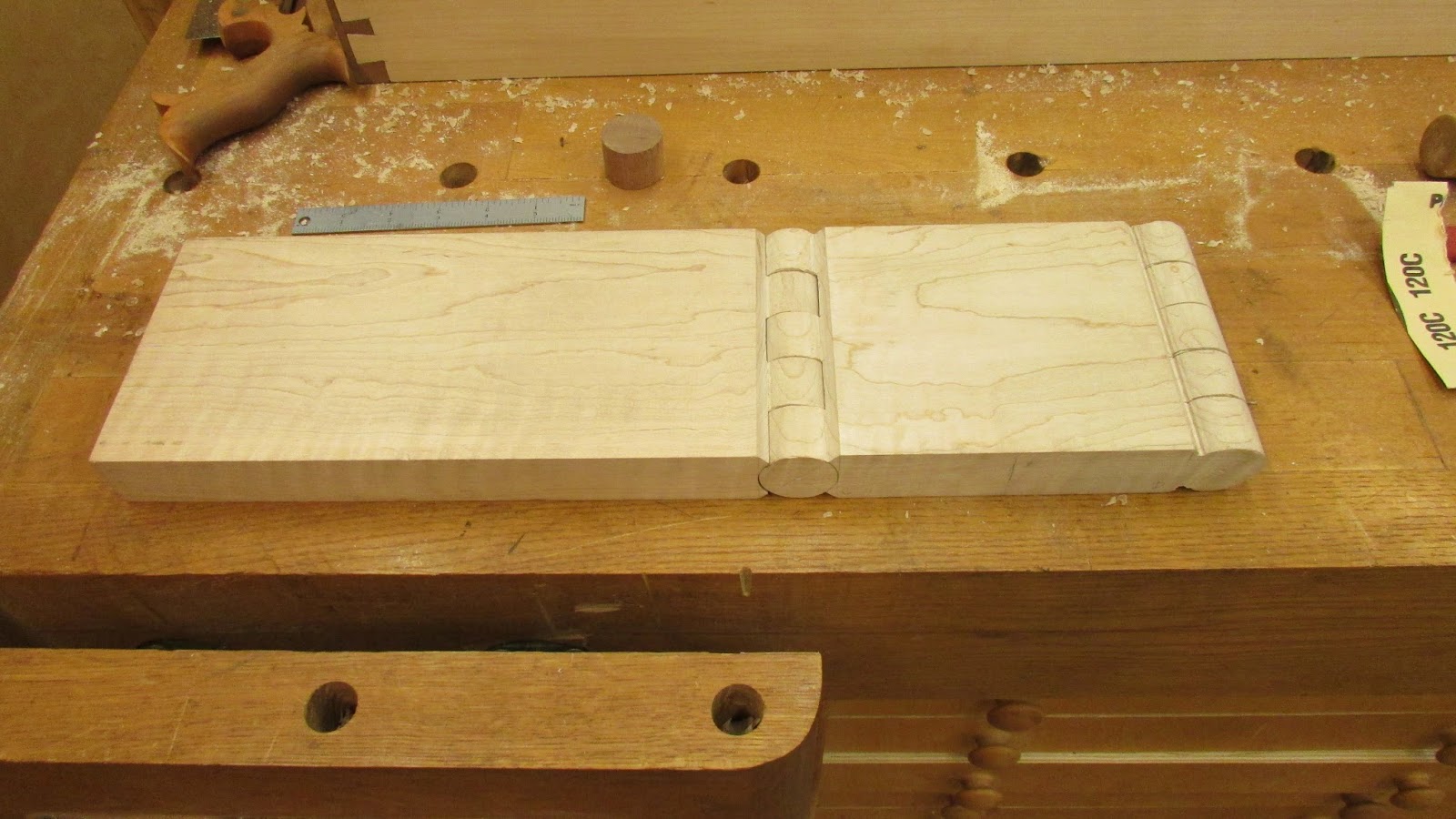 David Boeff Furniture Maker: Making a Knuckle Joint for the Rear Swing Legs