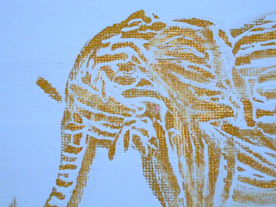 "menudas" expresiones : TÉCNICA. GRATTAGE