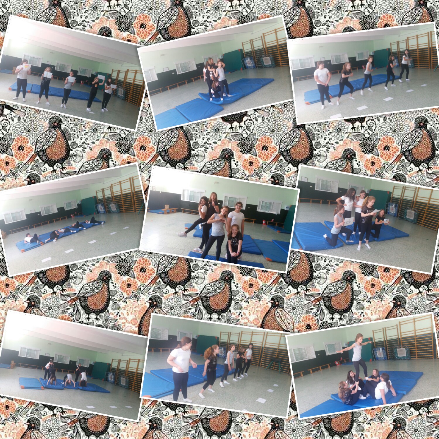 Colegio Cristo Rey y San Rafael: Expresión corporal: Coreografía