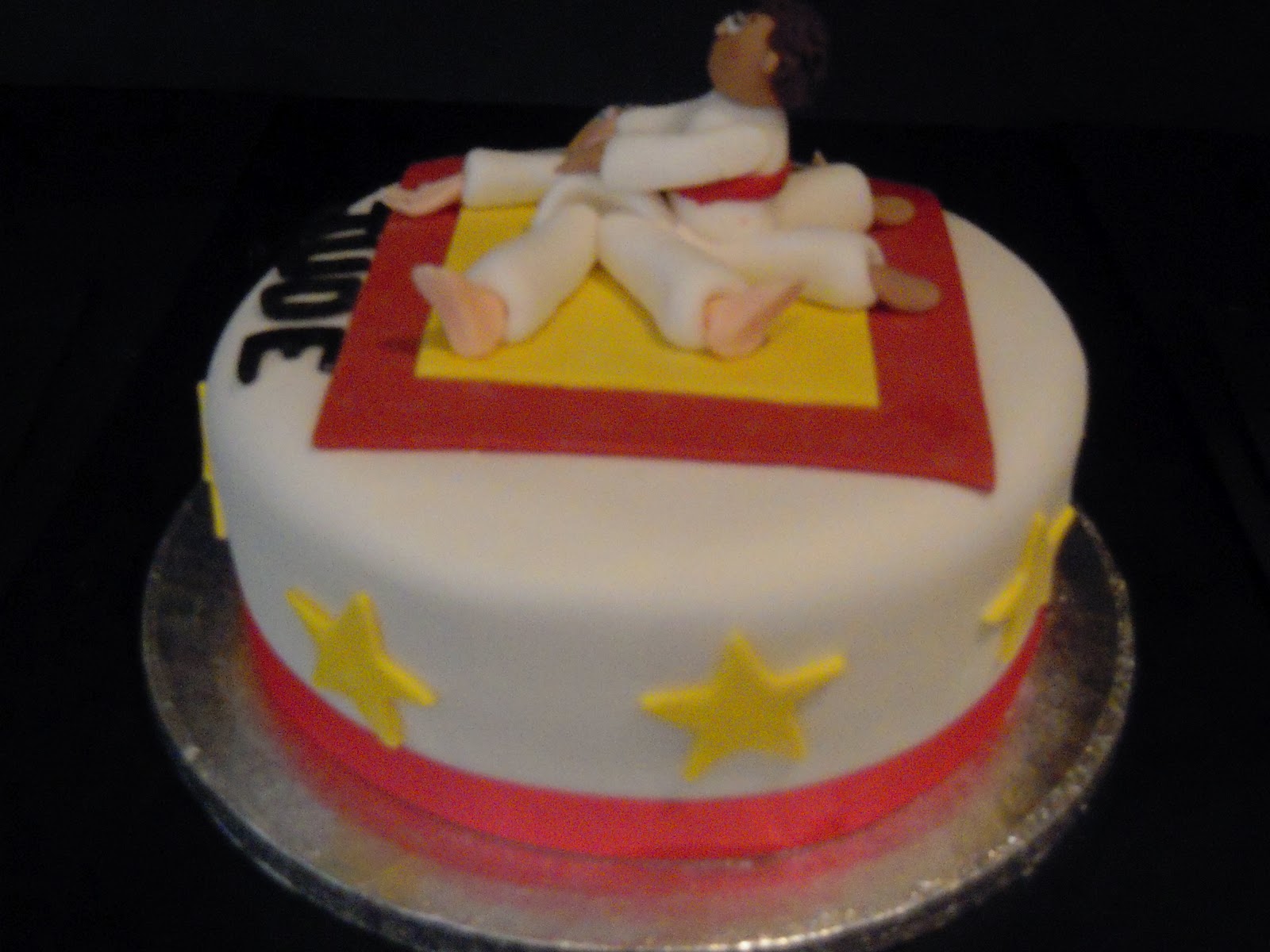 Eileen Atkinson's Celebration Cakes: Judo Birthday cake