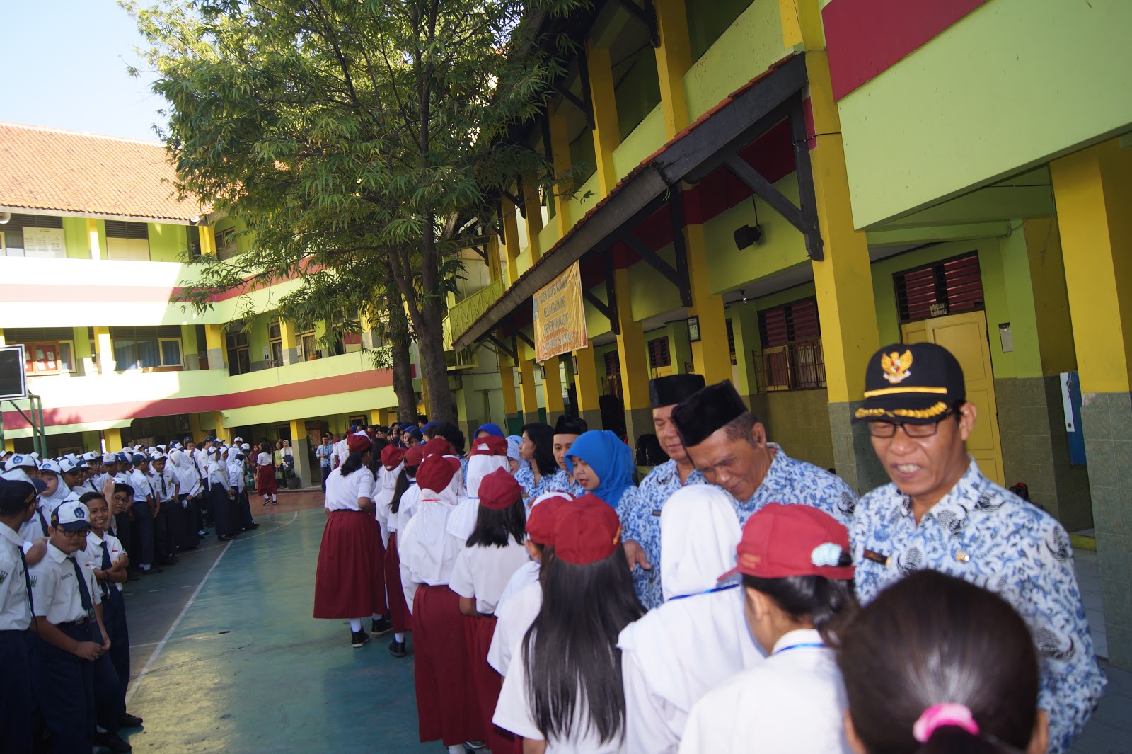 SMP NEGERI 8 SEMARANG: Pelaksanaan MPLS Siswa Baru SMP Negeri 8 ...