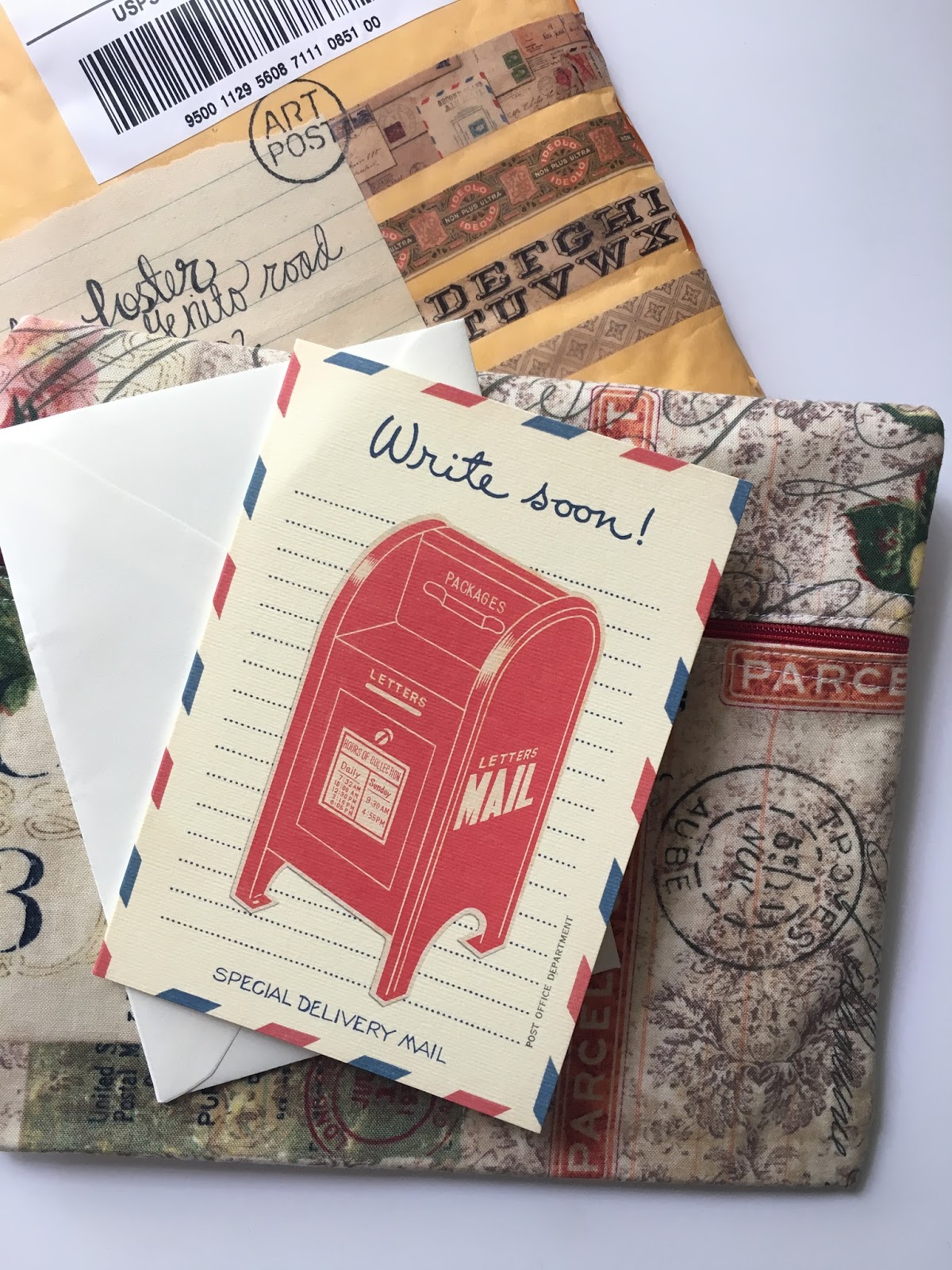 The Lost Art of Letter Writing...Revived!: Incoming Happy Mail from Patti!