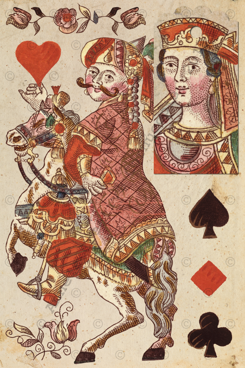 Anne's Creative Cornucopia: "Playing Cards Suits" - Postcard