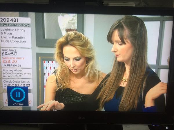 Model Hands - Brooke Colman: Leighton Denny Nail Expert - QVC