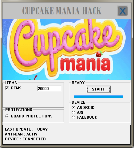 Cupcake Mania Hack Cheat Tool Free! - loadgamehack
