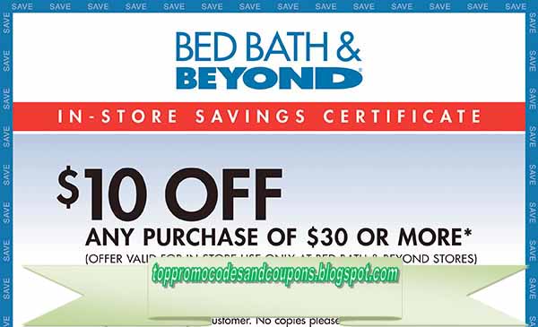 Free Promo Codes and Coupons 2023: Bed Bath and Beyond Coupons