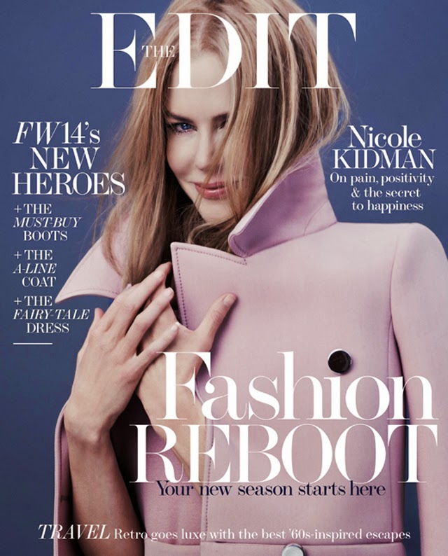 Pretty in Pink: Nicole Kidman covers The Edit this week - Emily Jane ...