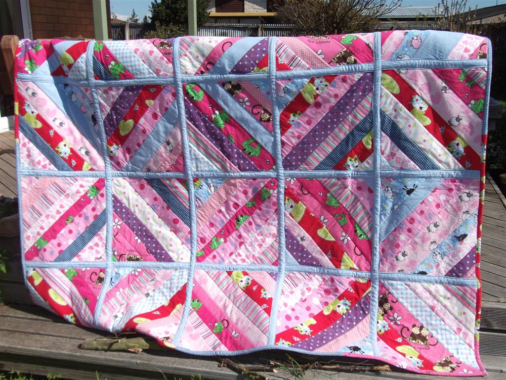 Made with my two hands: Another finished upcycled quilt