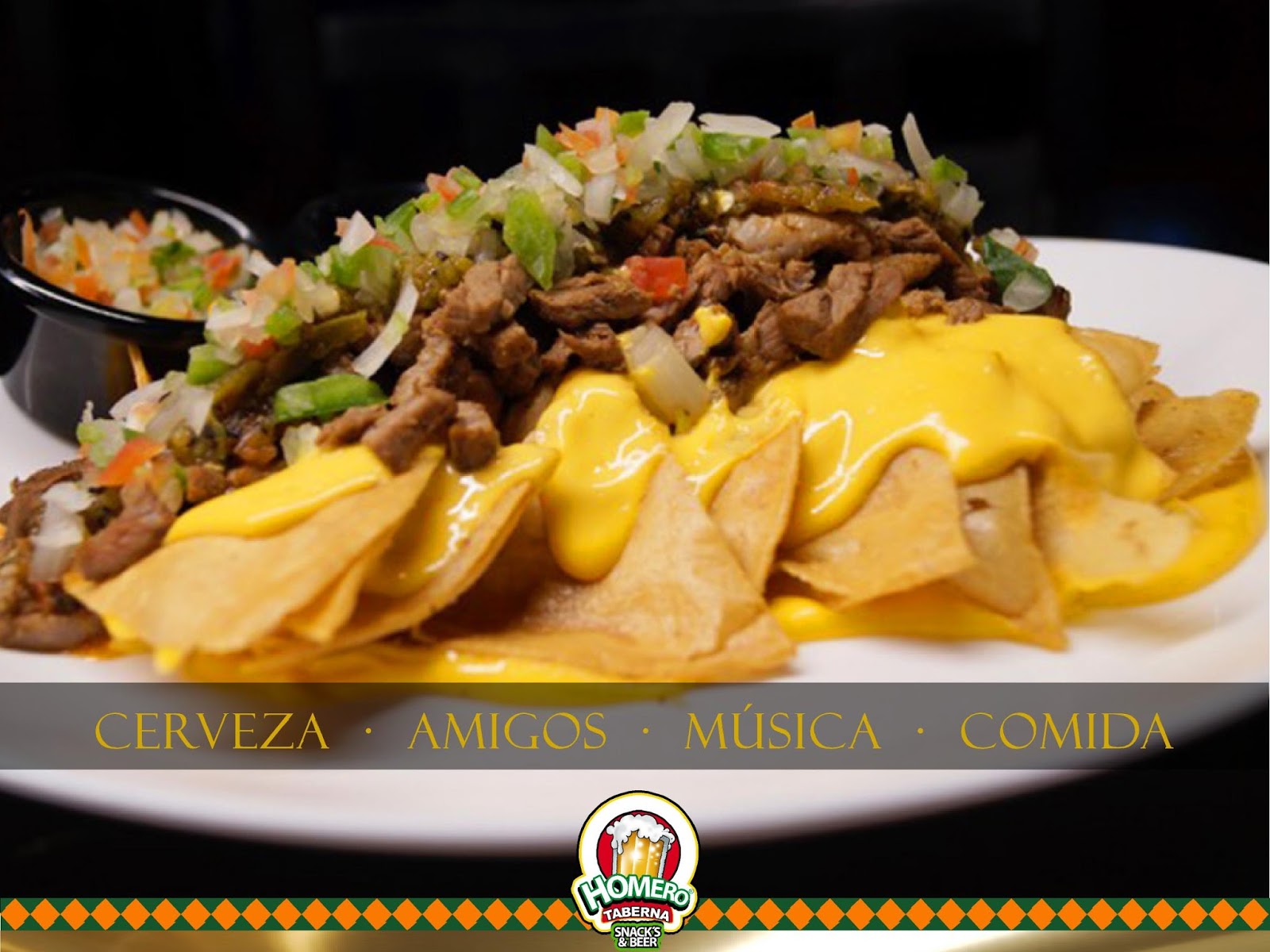 Homero Taberna Franquicia: Homero y la comida
