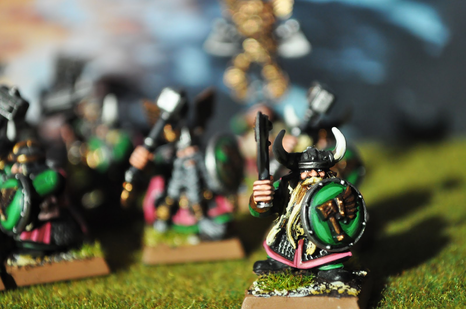 Toy Construct: Dwarf Warriors