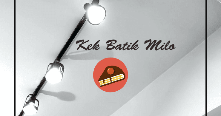 Kek Batik Milo Recipe - Follow me