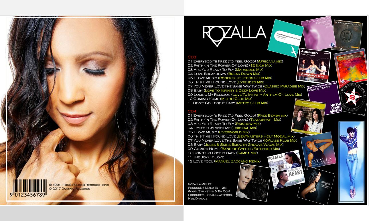 MUSICOLLECTION: ROZALLA - Anthology - 2017