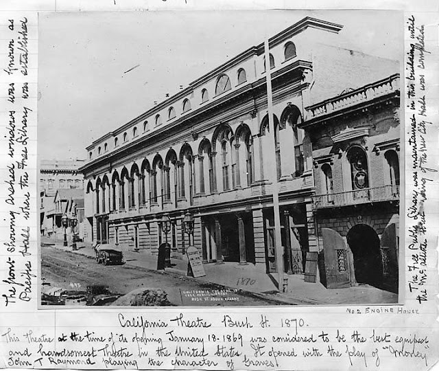 San Francisco Theatres: The California Theatre
