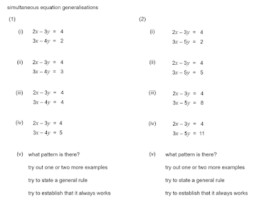 MEDIAN Don Steward mathematics teaching: simultaneous equation ...