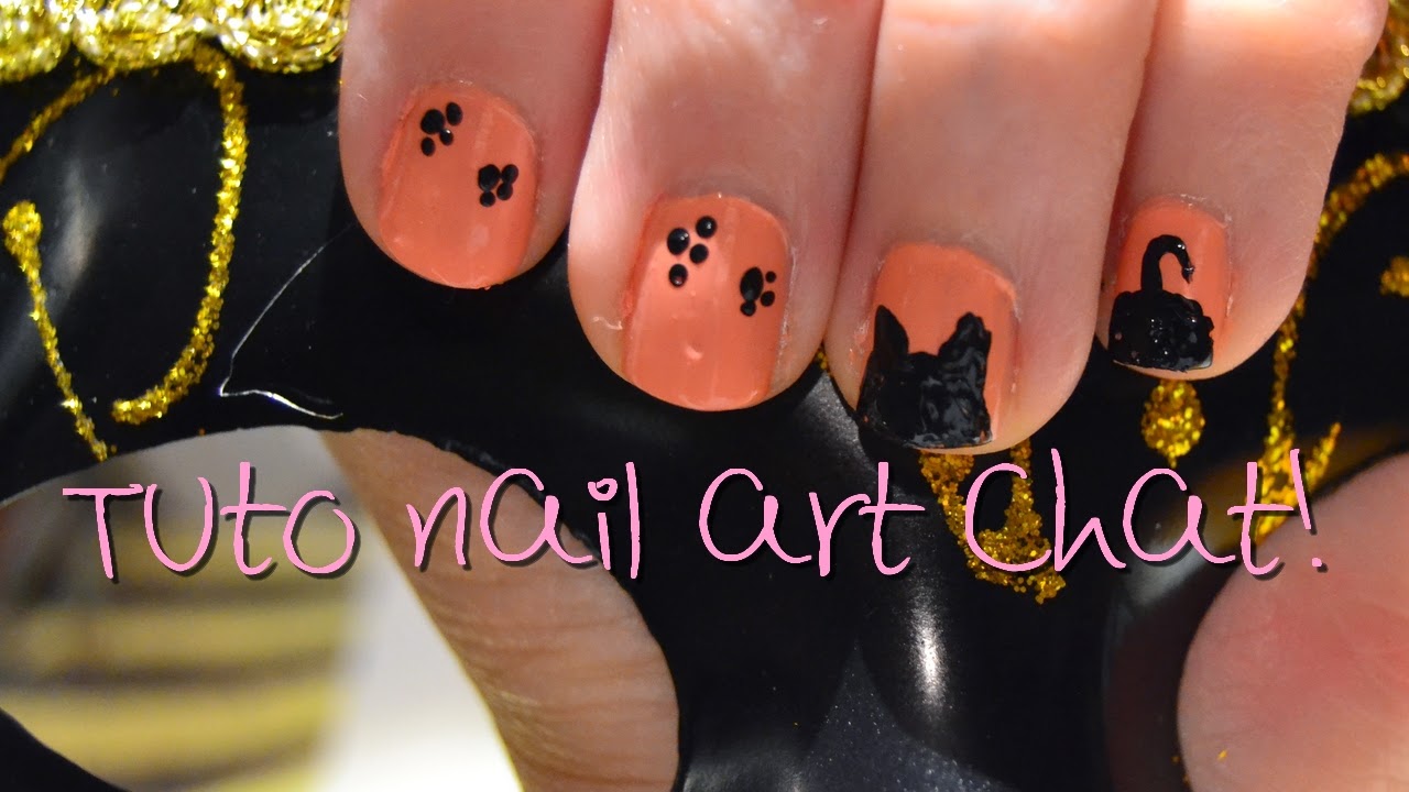 Tutoriel nail art Chat - Beautyeli