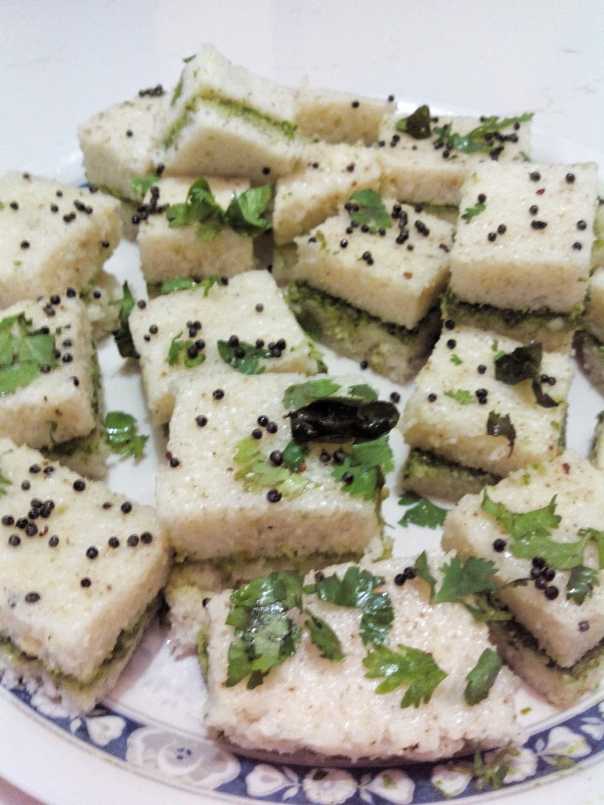 Cook & Share: White Sandwich Dhokla