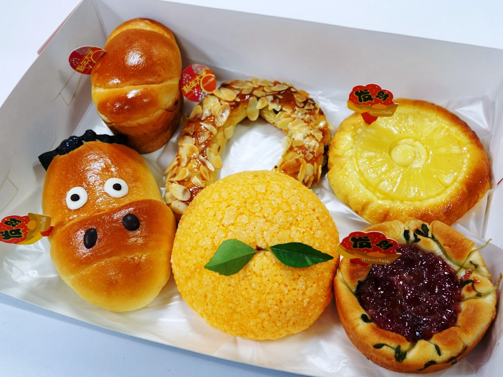 PinkyPiggu: BreadTalk ~ Chinese New Year Buns To Usher In The Year Of ...