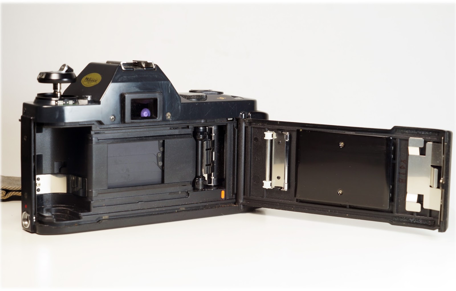 Canon T50 SLR film camera with Tou/Five Star 28-75mm Lens