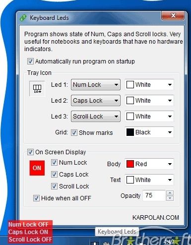 Cara Menampikan indikator Caps Lock, Num Lock, dan Scroll Lock ~ Ato Sugiarto