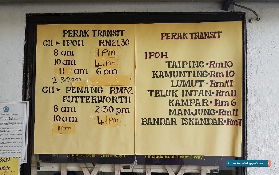 mrkumai.blogspot.com: Perkhidmatan Bas Ekspres di Cameron Highlands 2017