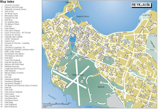 Map of Reykjavik