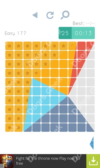 Blocks & Shapes [Easy] Level 177 Solution ~ Doors Geek