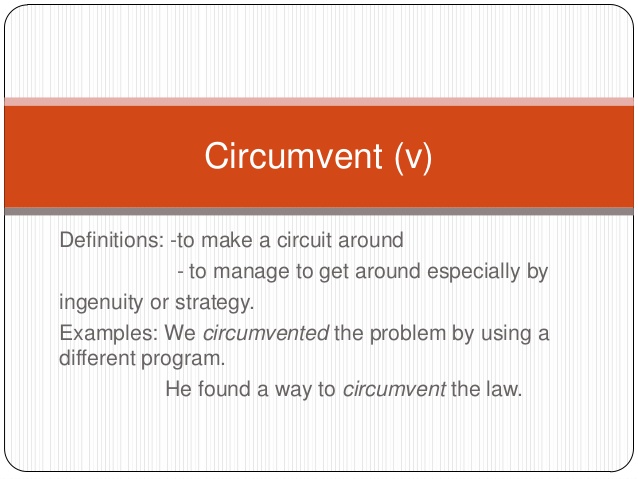 EXAMS AND ME : Circumvent