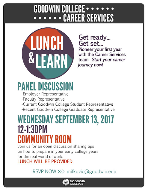 Goodwin University Student News: Lunch and Learn