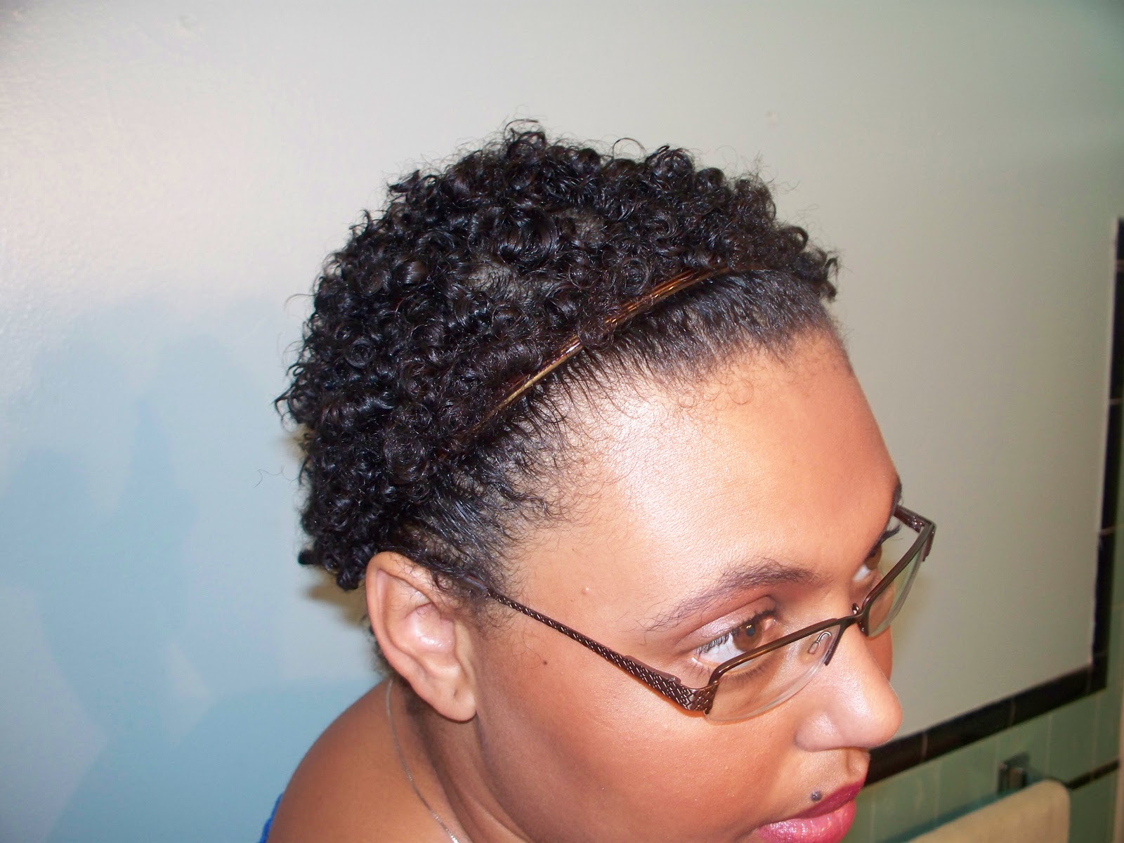 Jen Going Natural: First attempt at brush coils
