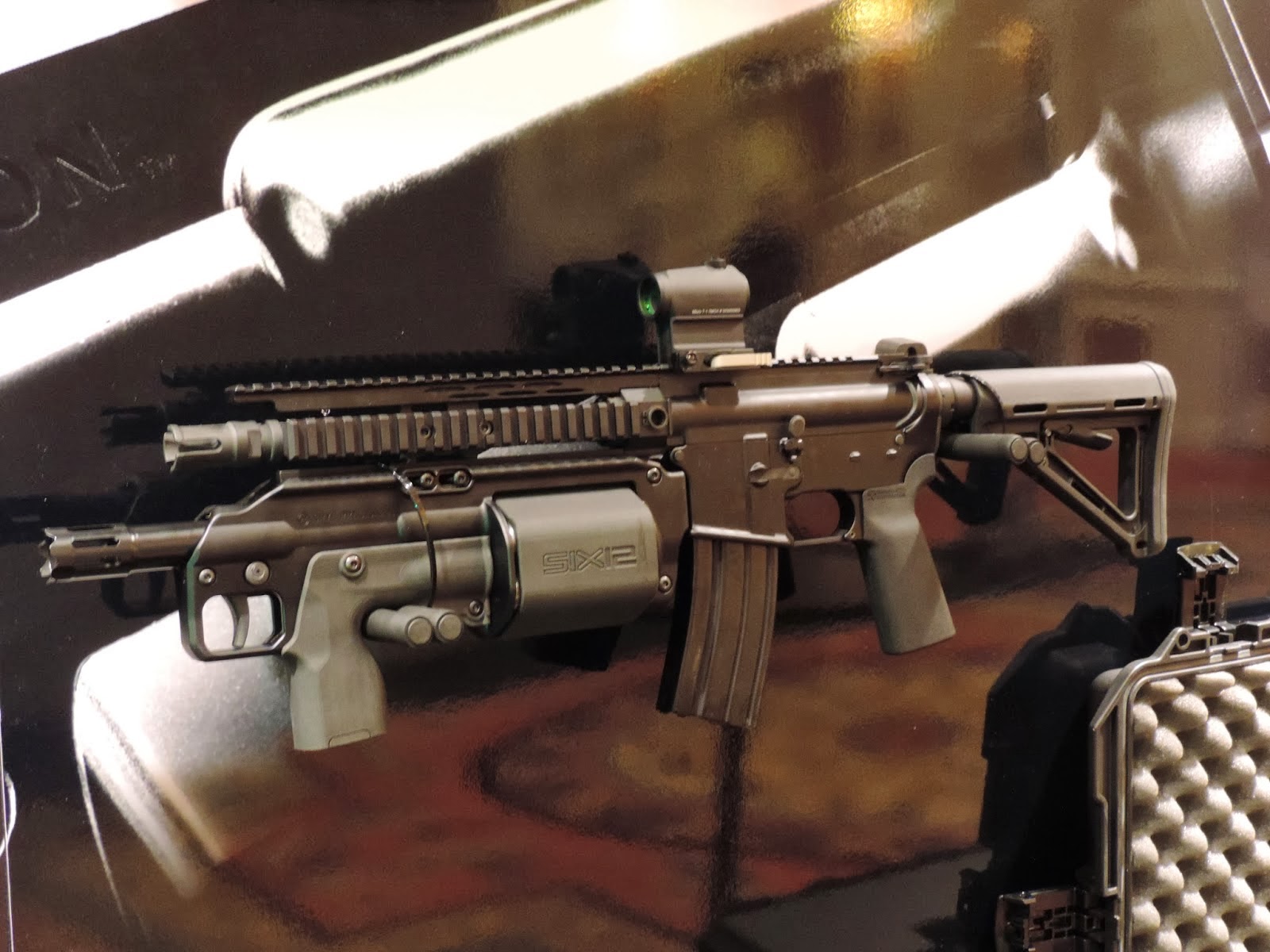 Guns Gear Outdoors: The New Crye Precision SIX12 Modular Revolver Shotgun