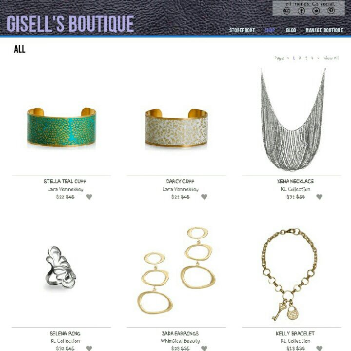 Beauty by Gisell: Gisell's Online Boutique
