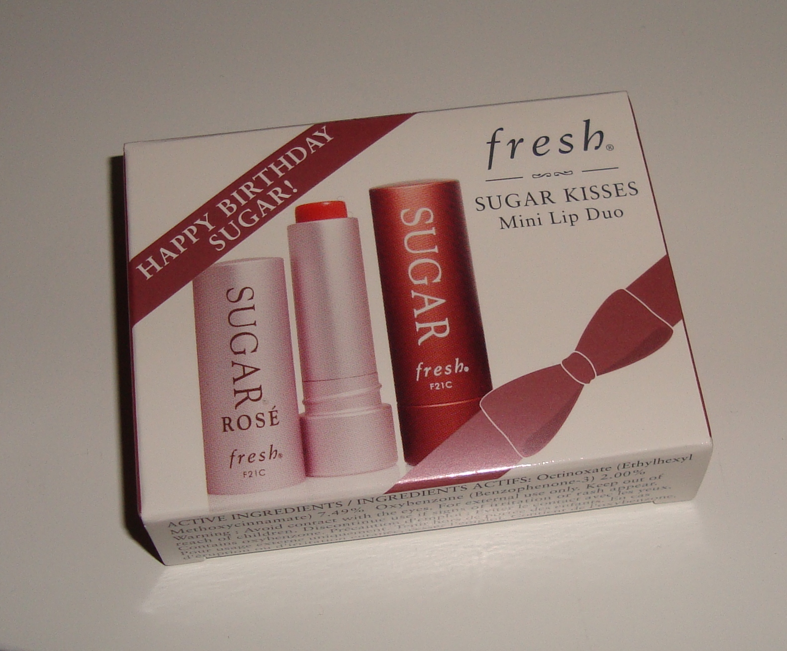 [Review] Fresh Sugar Rosé Lip Treatment SPF 15
